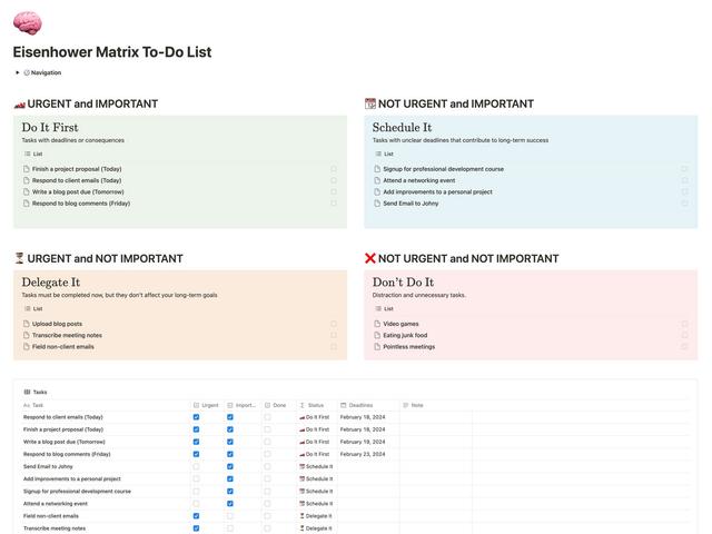 Free Notion Templates - Productivity Track